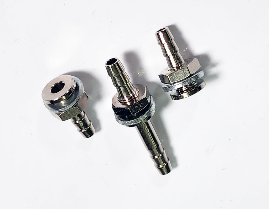 Set of 1 Double-Ended and 2 Short Fuel Tank Fittings – Vogelsang Aeroscale