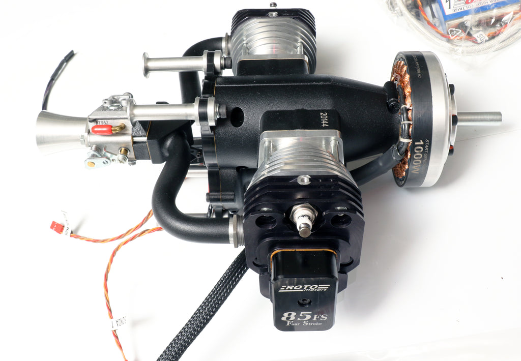 ROTO 85 FS UAV Carburetor with Generator – Vogelsang Aeroscale