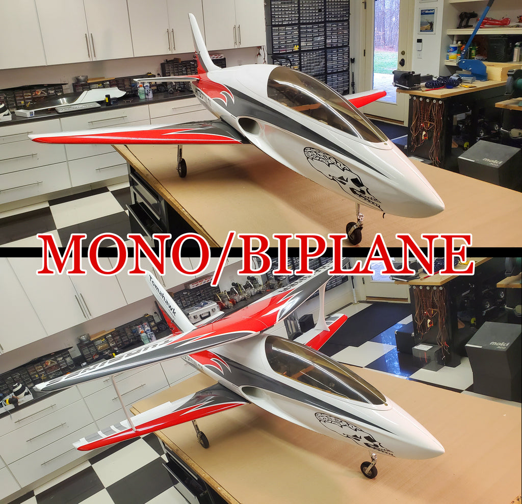 Tomahawk Quantum/Mono Biplane/LowWing Jet combo - 2 Jets in 1! With IQ ...